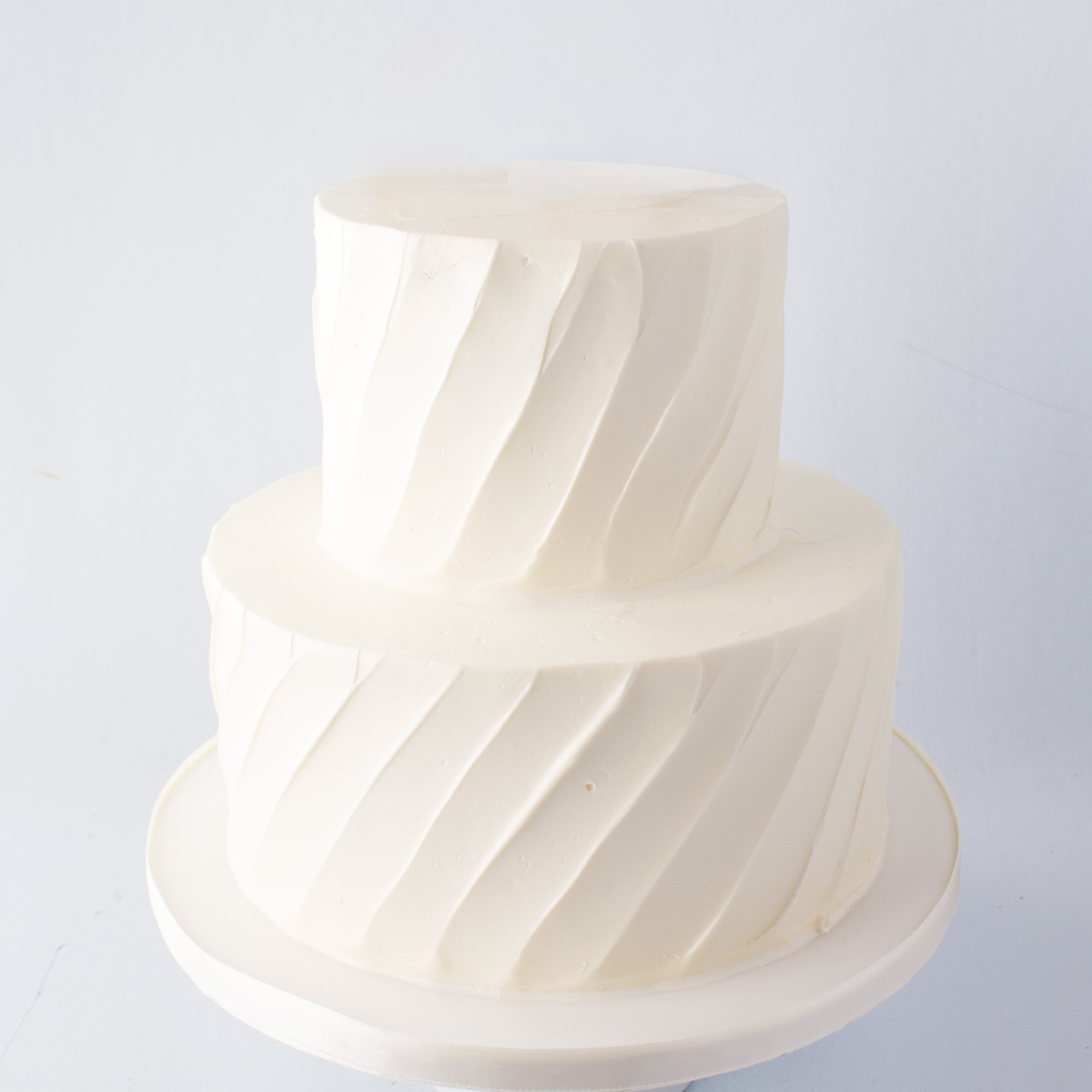 Petite Diagonal Buttercream Cake – Bittersweet Pastry Shop