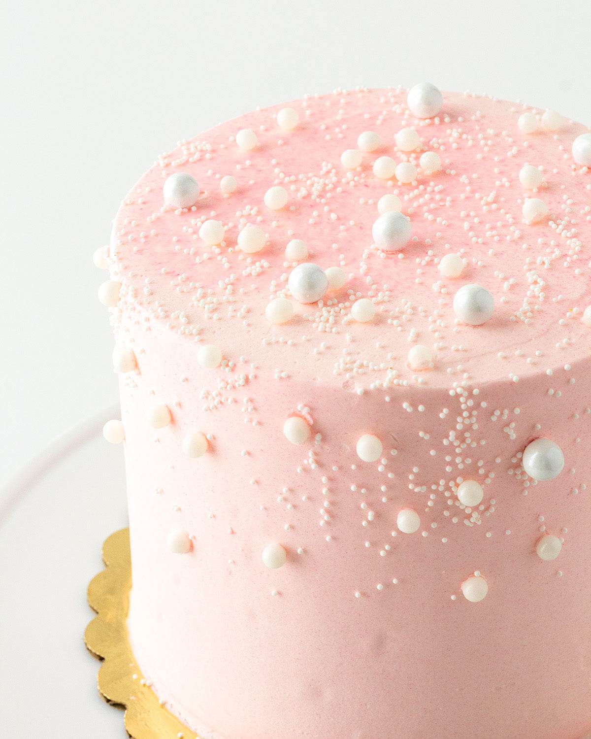 Sugar Pearl Cake – Bittersweet Pastry Shop